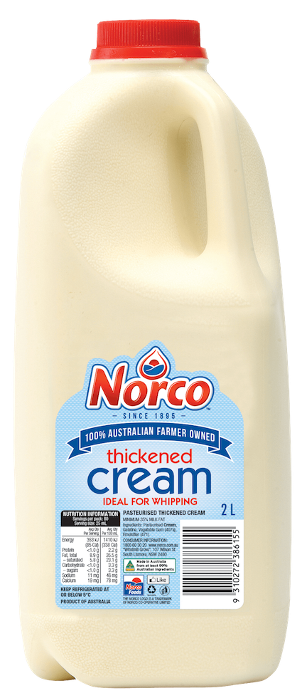 Norco Thickened Cream - Norco Foods
