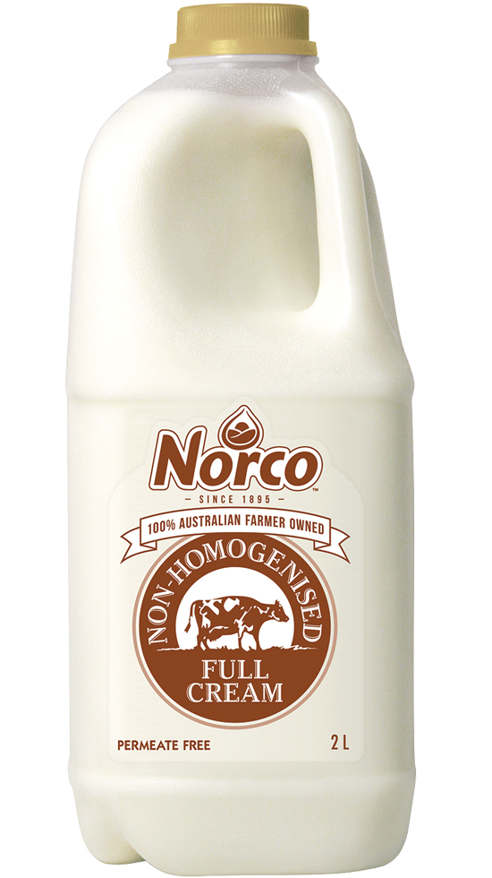 Non-Homogenised Full Cream Milk - Norco Foods